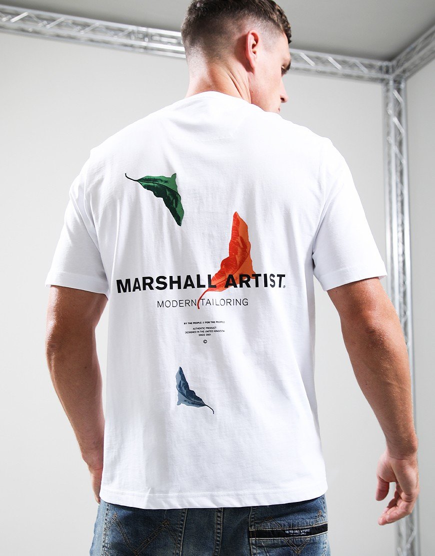 MARSHALL ARTIST ASPEN T-SHIRT WHITE – Grove Eight